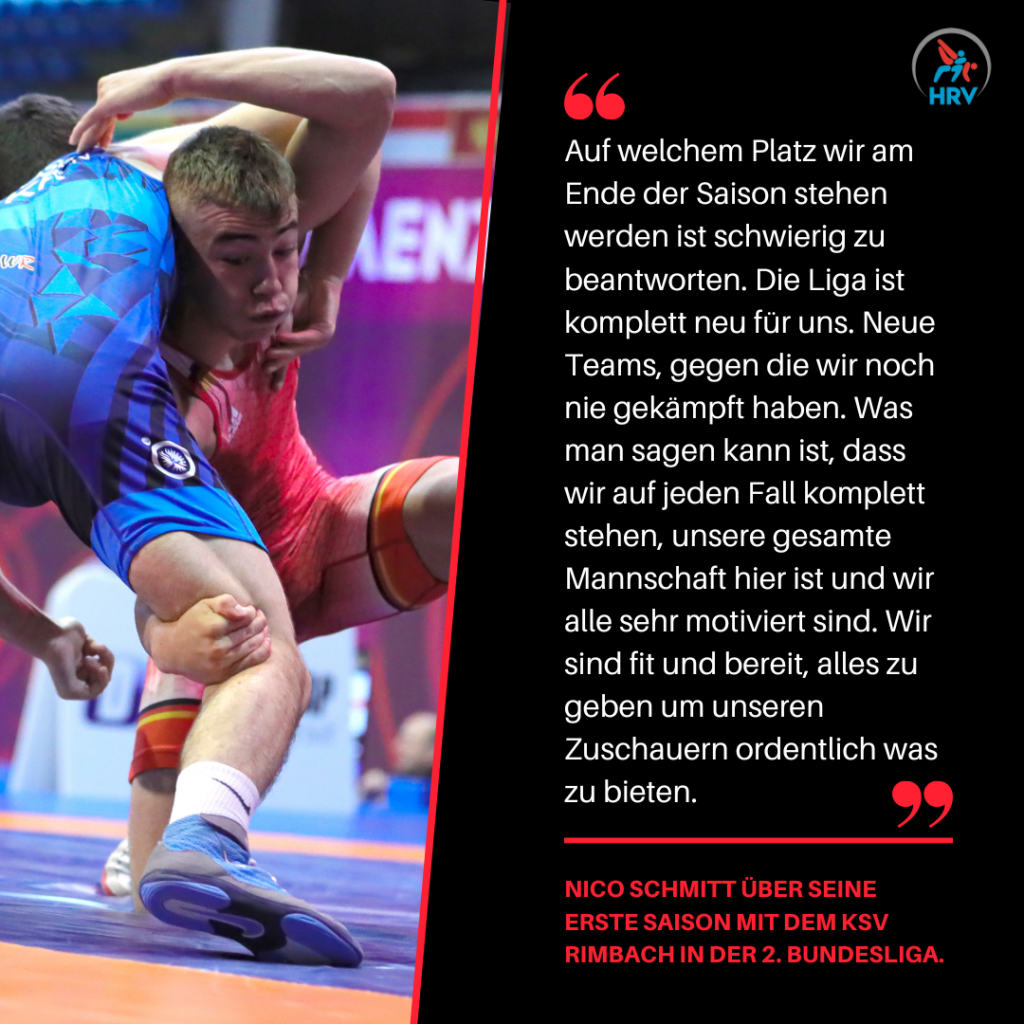 Nico Schmitt im Interview – Hessischer Ringerverband